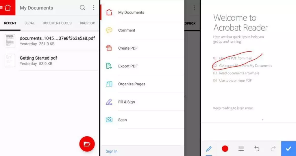 أفضل 8 تطبيقات قارئ PDF لنظام Android لعرض المستندات في عام 2022 8369_2