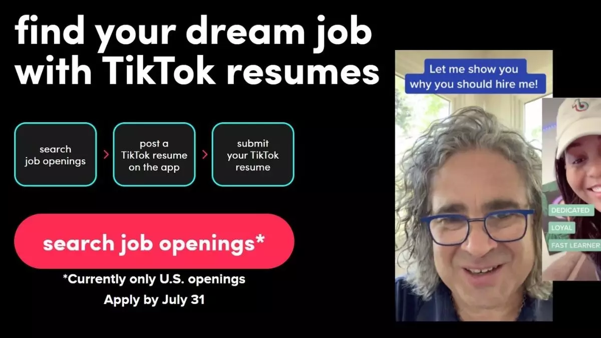 TikTokがLinkedInの新しい代替手段であるTikTok履歴書を発表