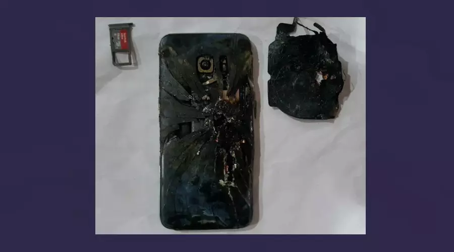 Пасля Note 7 «Бомба» смартфоны Samsung Galaxy S7 Edge нібыта выбухаюць