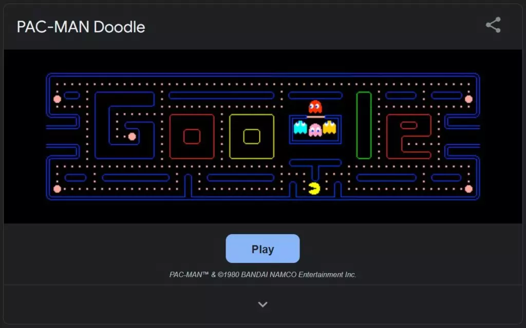 i migliori giochi di google-doodle-pac-man