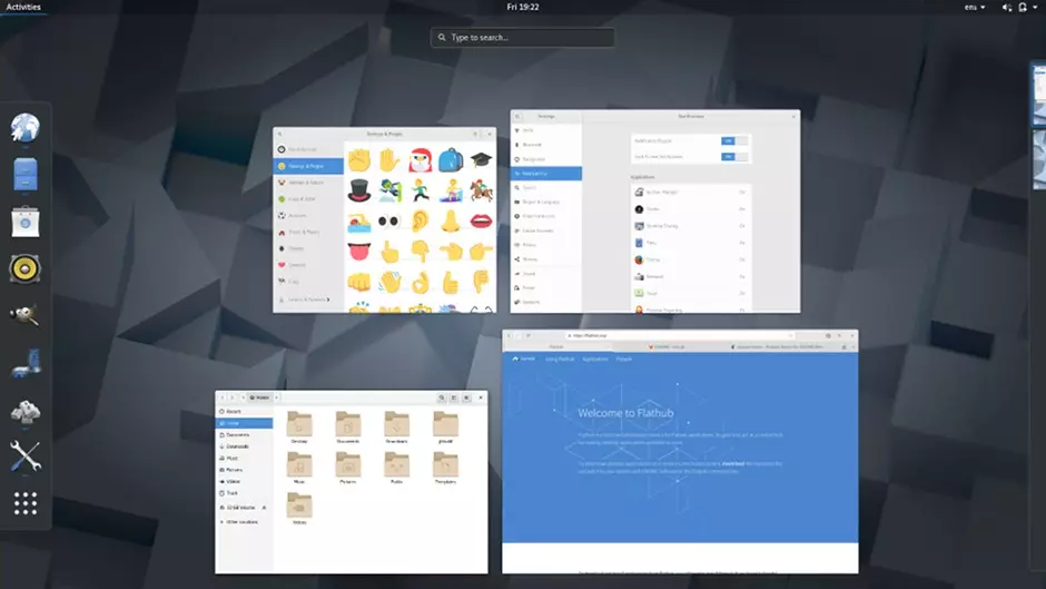 Y datganiadau Linux diweddaraf - GNOME 3.26, CentOS 7-1708, Parrot Security 3.8 985_2