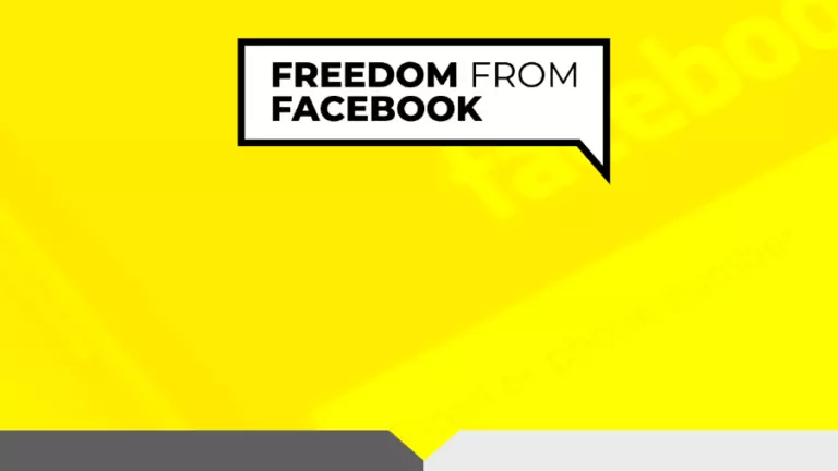 Frihed fra Facebook bryde facebook
